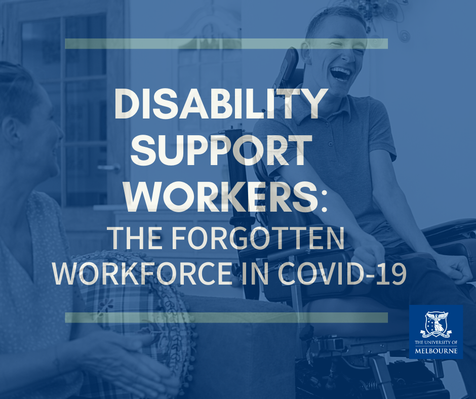 Disability Support Work during COVID-19 – CRE-DH